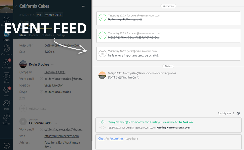 CRM 101: Lead and Contact Profiles — Kommo (formerly amoCRM)