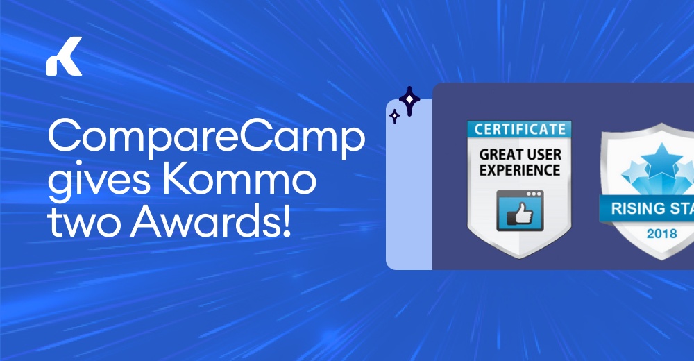 CompareCamp Gives Kommo Two Awards! — Kommo