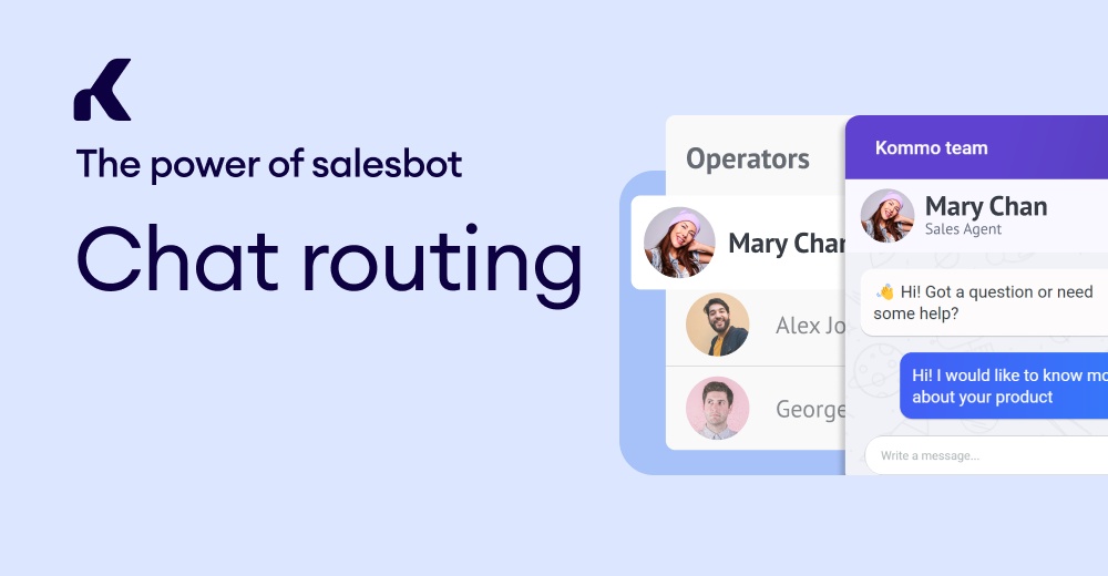 The Power of Salesbot: Chat routing — Kommo