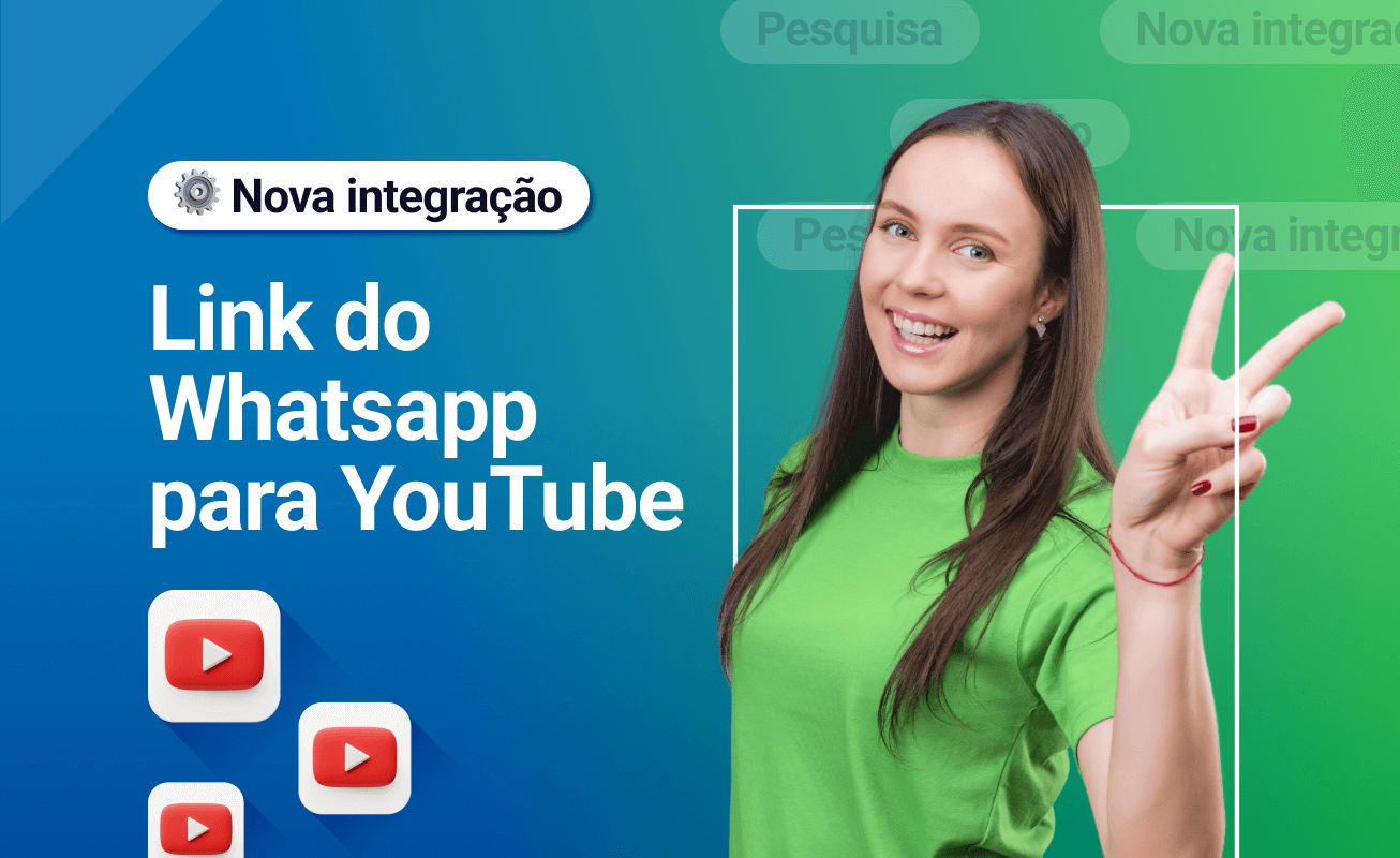 Capturando leads com o Link do Whatsapp para YouTube — Kommo
