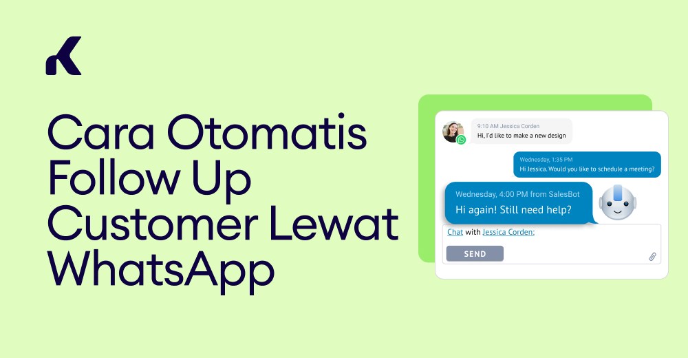Cara Follow Up Customer Lewat WhatsApp Otomatis — Kommo