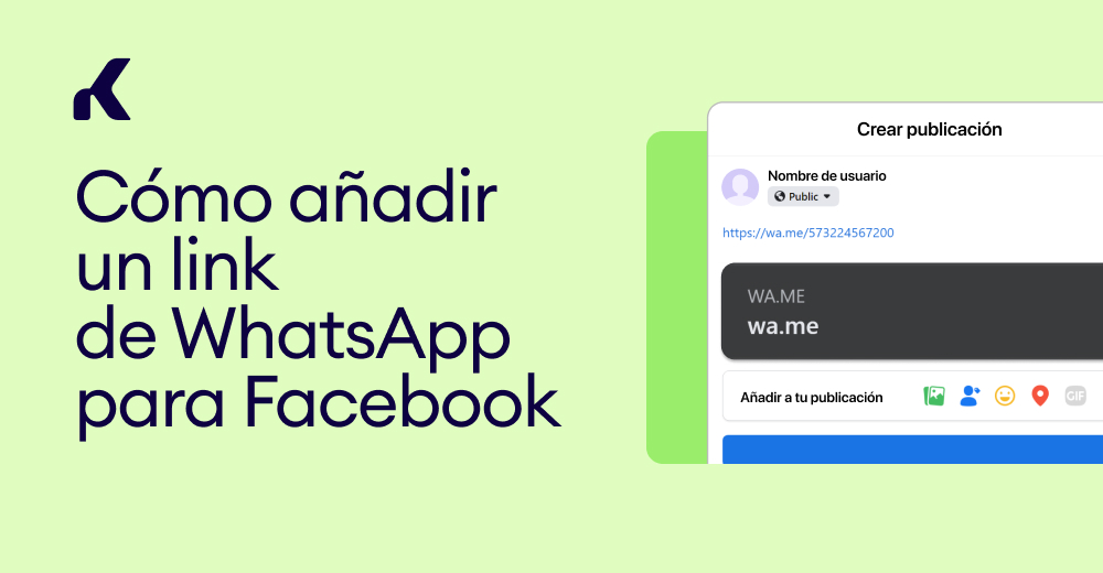 Cómo añadir un link de WhatsApp para Facebook: Guía paso a paso — Kommo