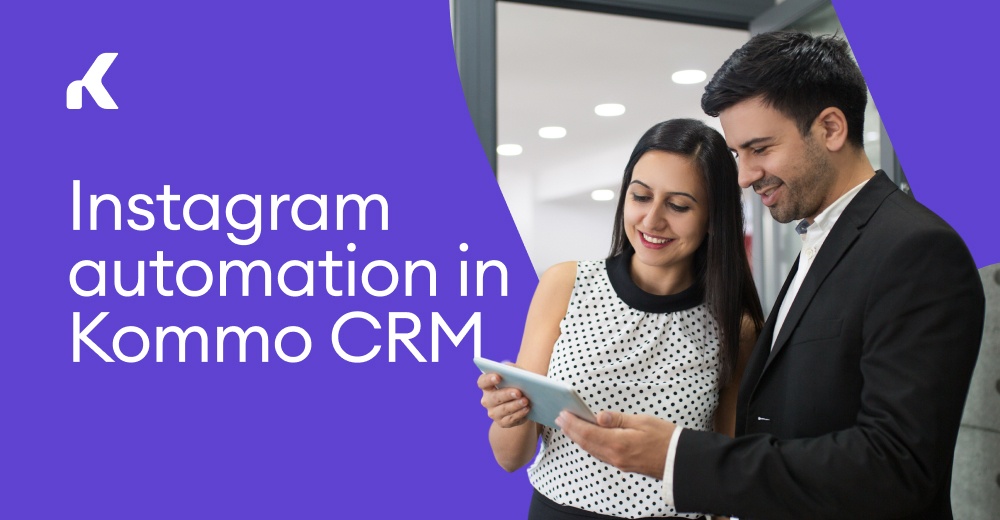 Instagram automation in Kommo CRM — Kommo