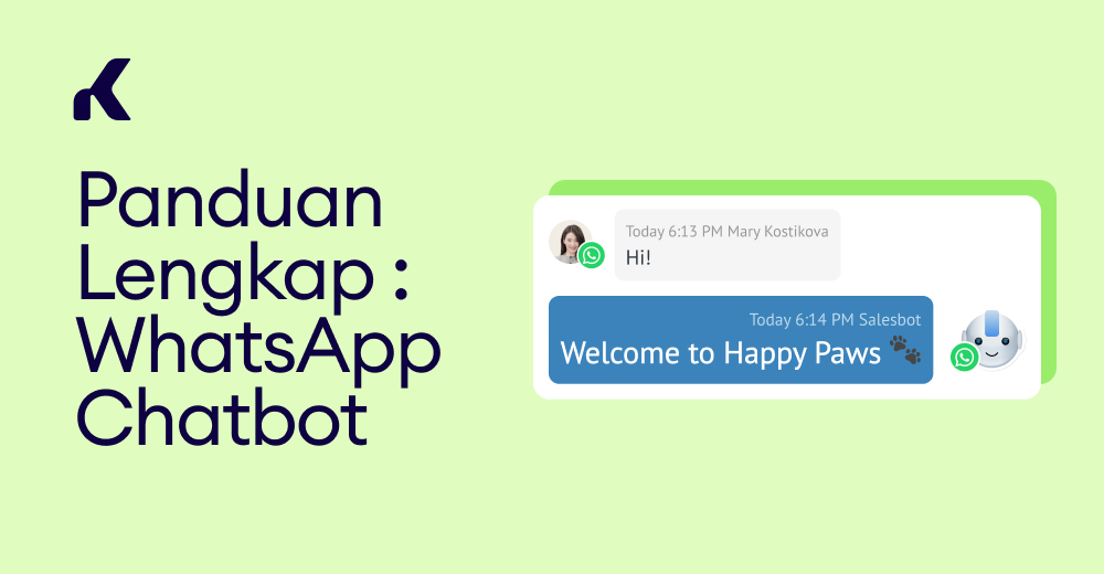 Panduan Lengkap: WhatsApp Chatbot — Kommo