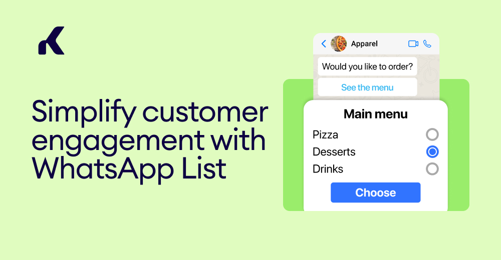 Simplify customer engagement with WhatsApp List messages in Kommo — Kommo