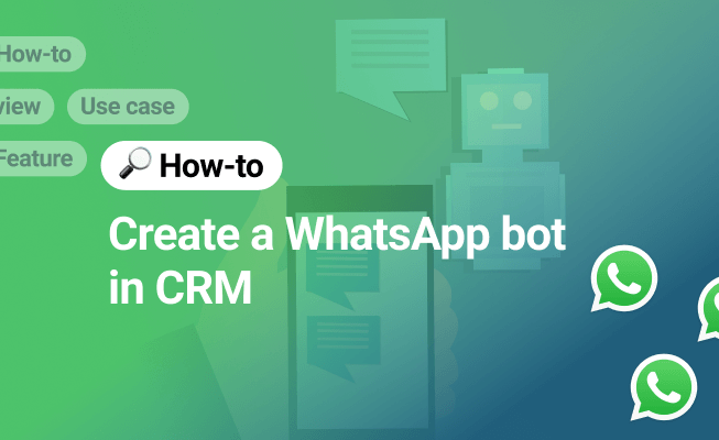 Como criar um chatbot para WhatsApp no CRM — Kommo (anteriormente amoCRM)