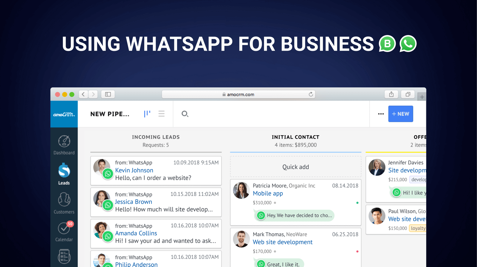 Using WhatsApp for Business#N##N# — Kommo (formerly amoCRM)